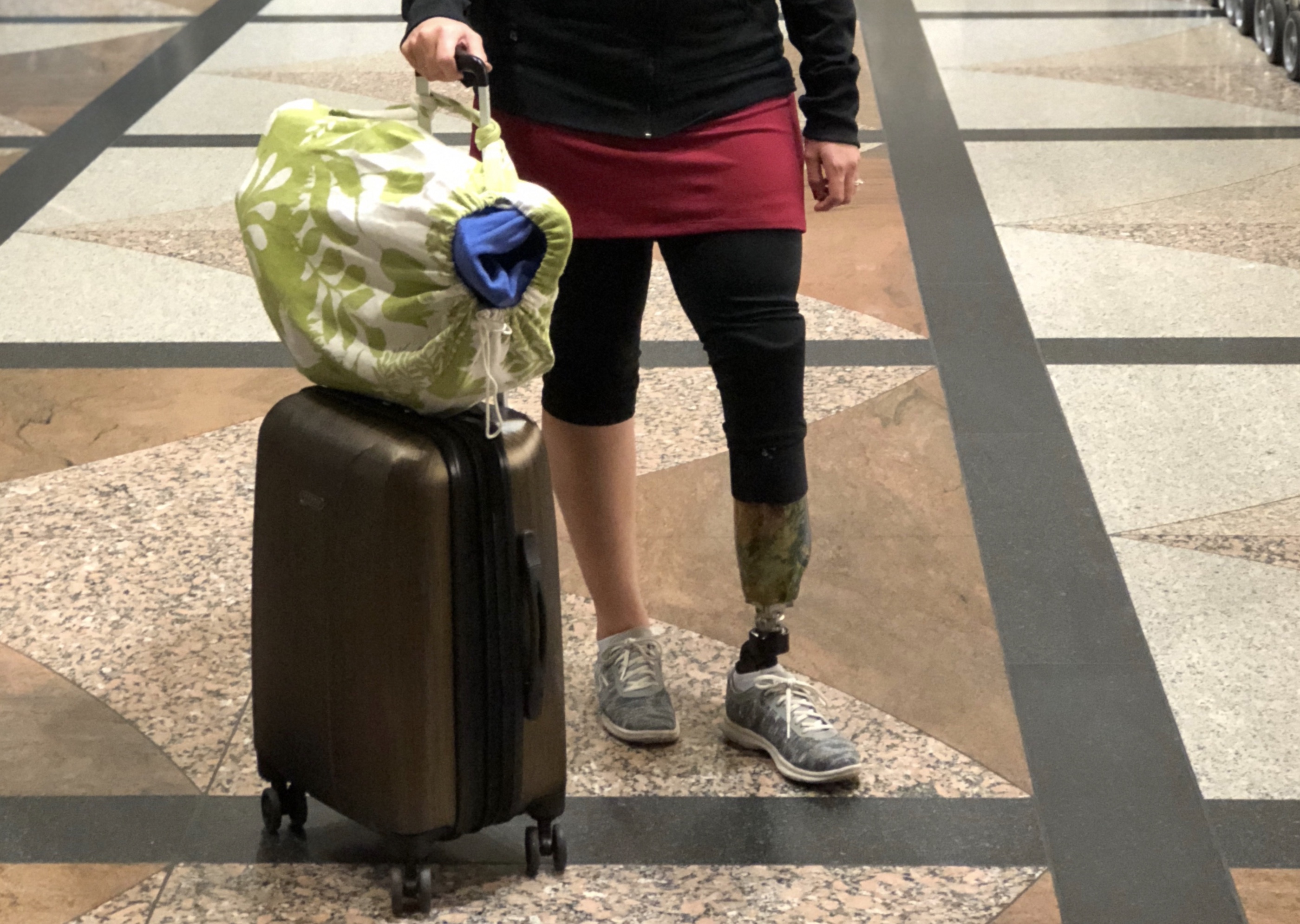 Flying with Prosthetic Legs – Emily Harvey